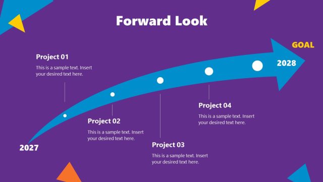 Forward Look Slide - PPT Template - SlideModel