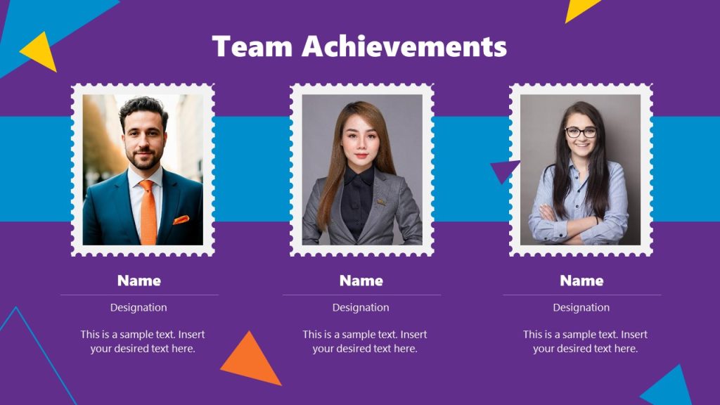 Team Achivements PowerPoint Slide - SlideModel