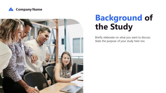 Background of the Study Slide - SlideModel
