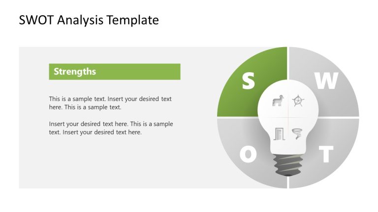 Strengths Slide - SWOT Analysis Slide Template - SlideModel