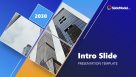 Intro Slide Template for Business Presentations