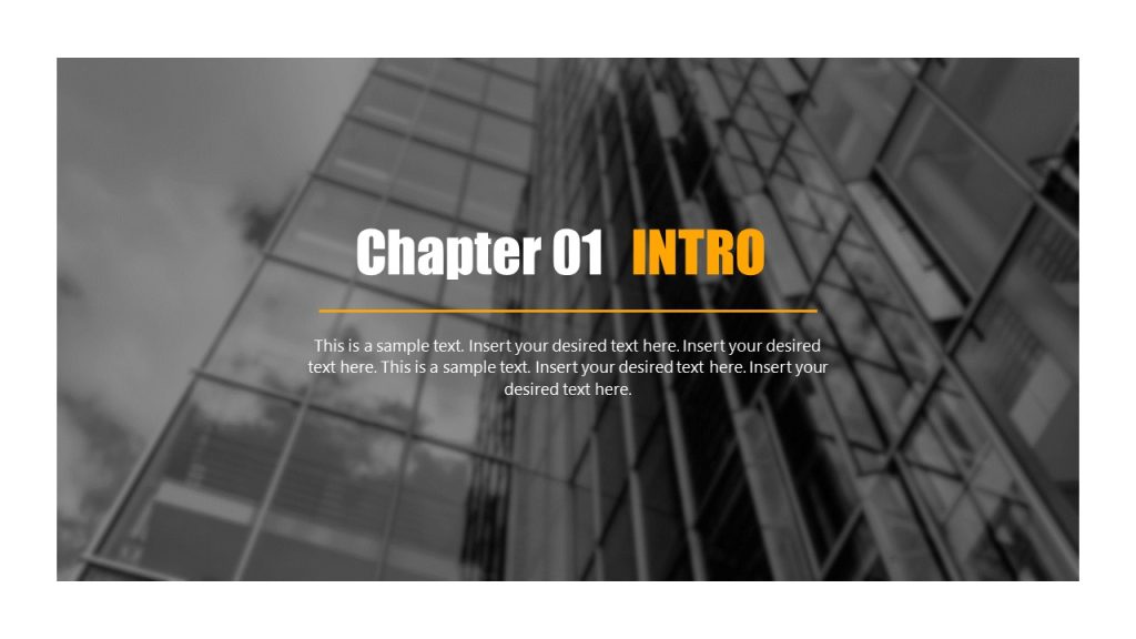 Chapter 1 Slide - Corporate PPT Template - SlideModel