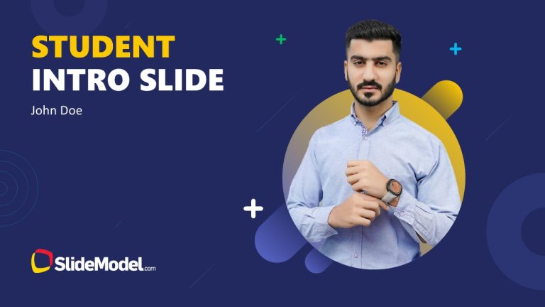 Editable Animated Student Intro PPT Template - SlideModel