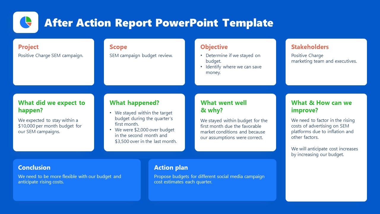 After Action Report PowerPoint Template