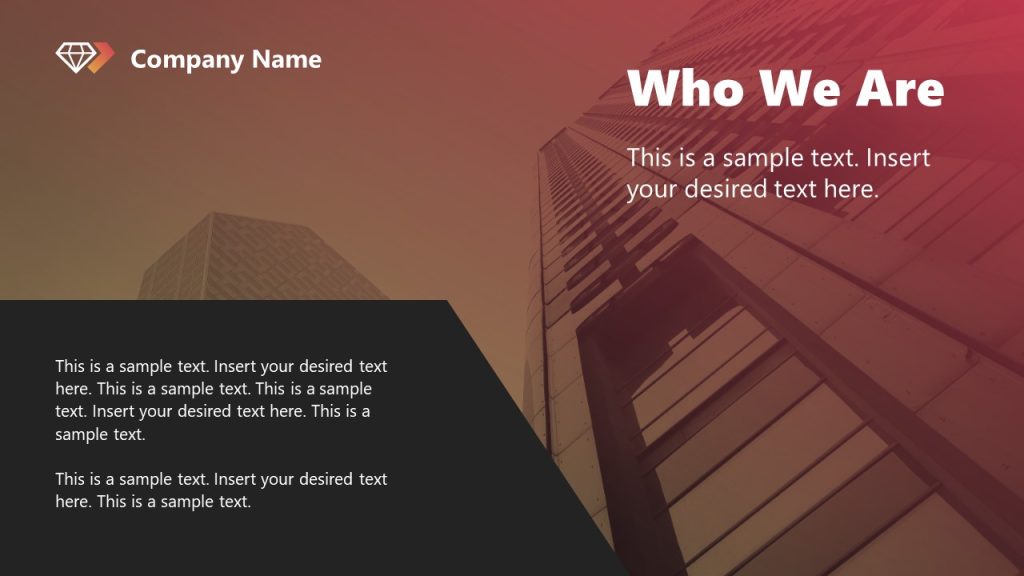 Who We Are Slide - PowerPoint Template - SlideModel