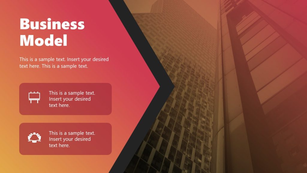 Business Model PowerPoint Template Slide - SlideModel