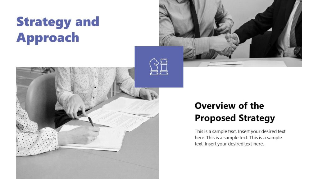 Strategy and Approach PPT Template Slide - SlideModel