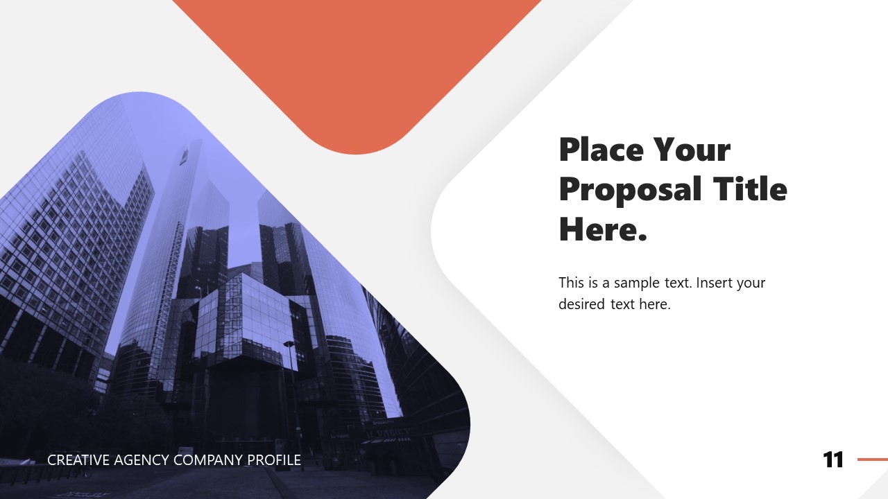 Creative Agency Company Profile PowerPoint Template