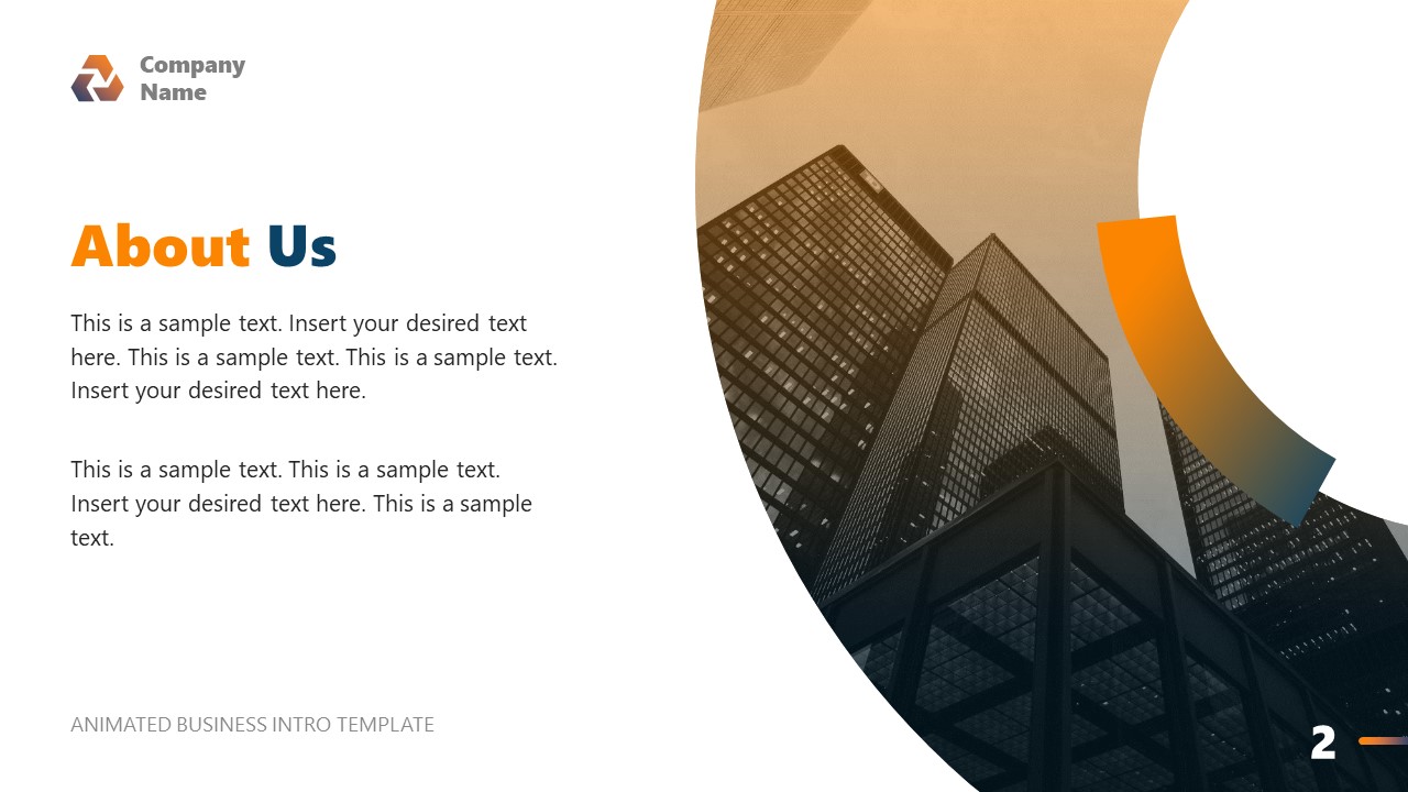 Business Introduction PowerPoint Template