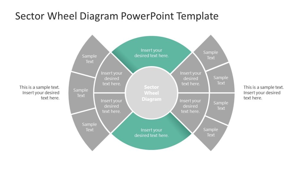 Sector Wheel Diagram Template for Presentation - SlideModel