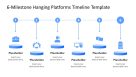 Hanging Platforms Timeline Template Slide - SlideModel