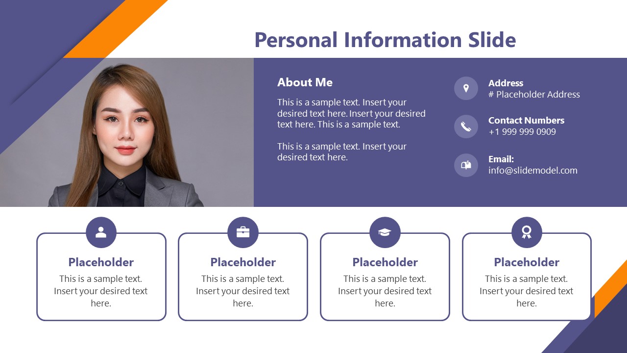 Personal Overview PowerPoint Template