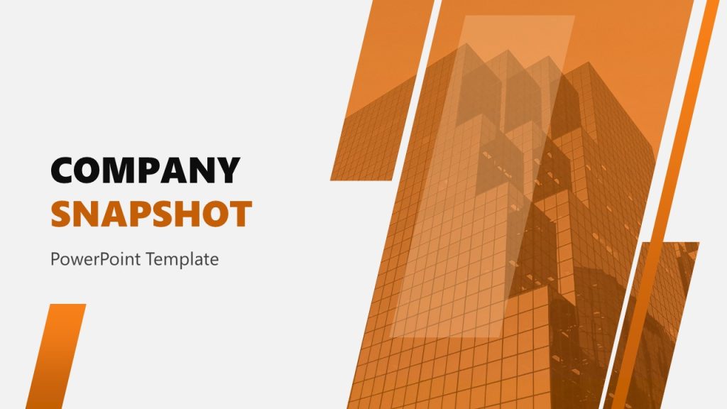 Company Snapshot PPT Slide - SlideModel