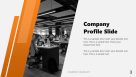 Customizable Company Snapshot PPT Template - SlideModel