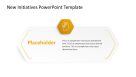 New Initiatives Slide with Infographic Icon - SlideModel