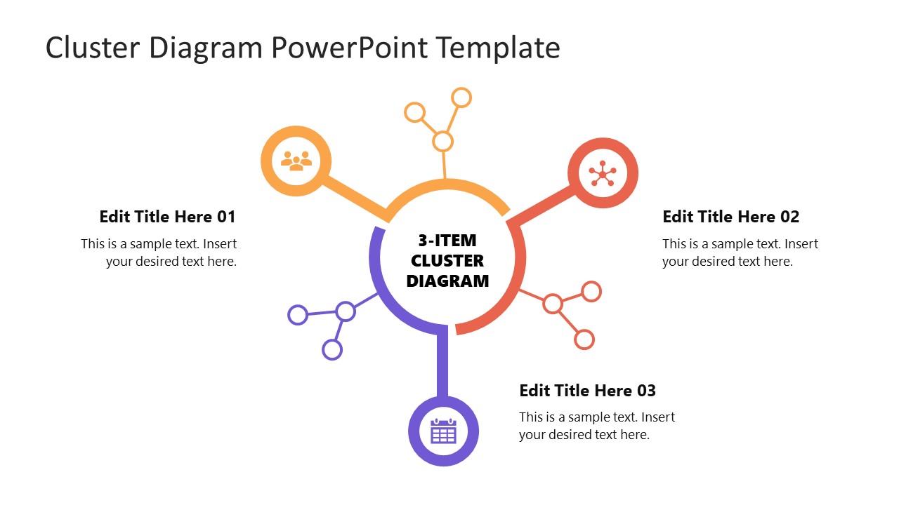 Cluster Diagram PowerPoint Template