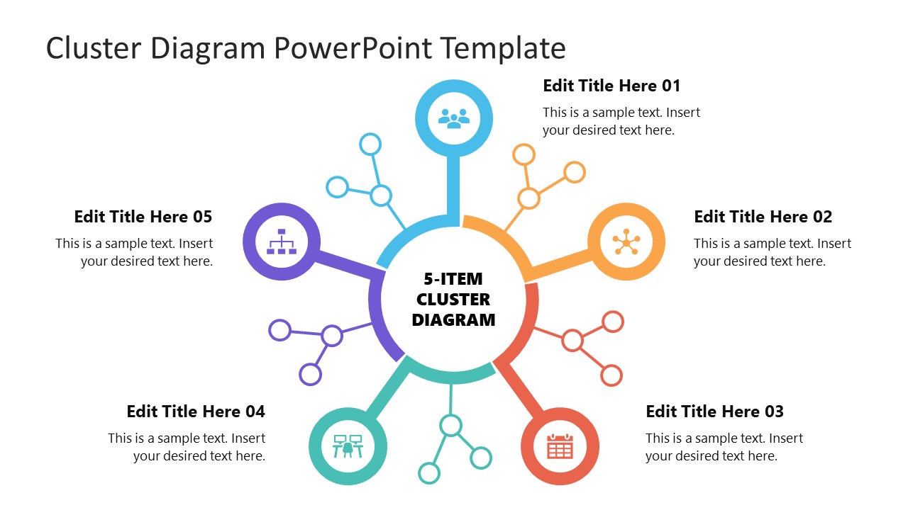 Cluster Diagram PowerPoint Template