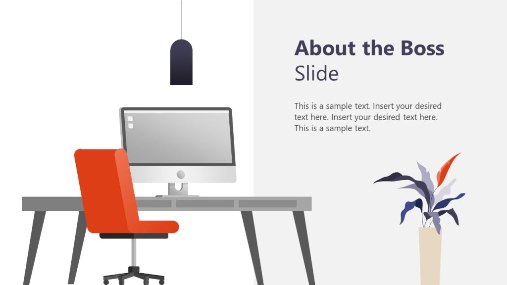 About the Boss Slide - SlideModel