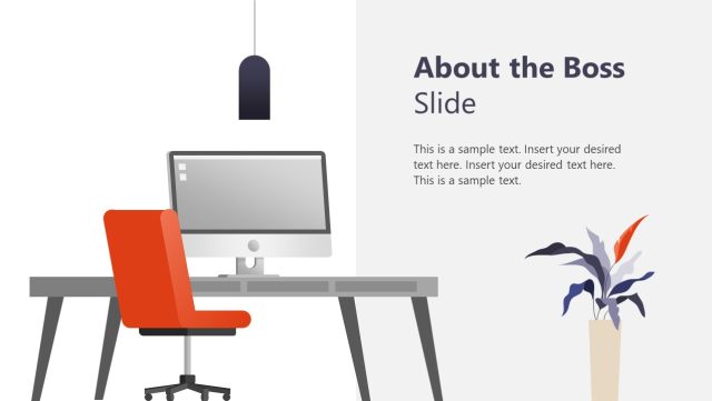 About the Boss Slide - SlideModel