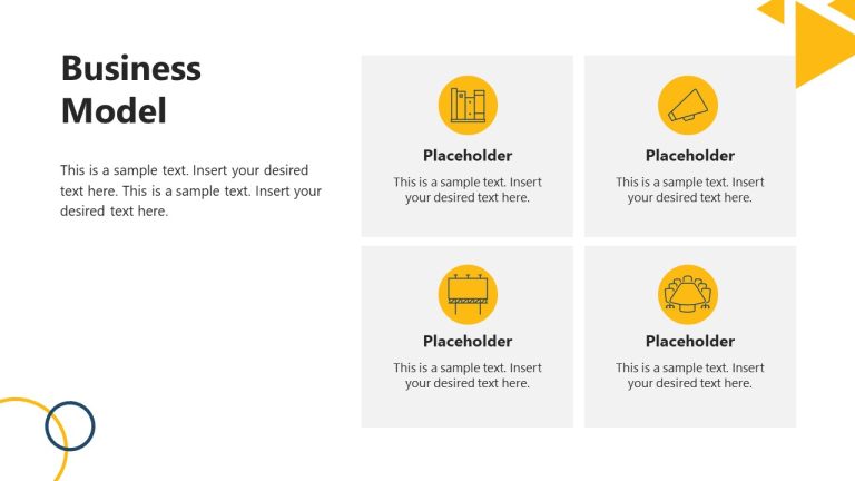 Editable Business Model PPT Template - SlideModel