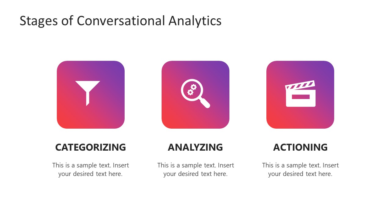 Conversational Analytics PowerPoint Template