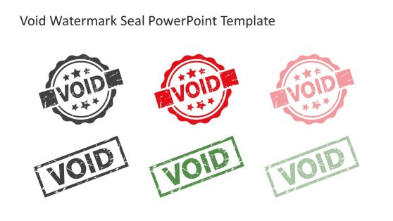 Compendium of Void Watermark Seals for PowerPoint - SlideModel