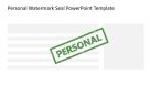 Personal Watermark Seal Presentation Template - SlideModel