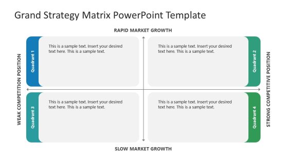 Grand Strategy Matrix PPT Template - SlideModel