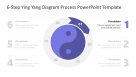 6-Step Ying Yang Style Diagram PowerPoint Slide - SlideModel