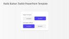 2 Options PPT Slide - Radio Button Template - SlideModel