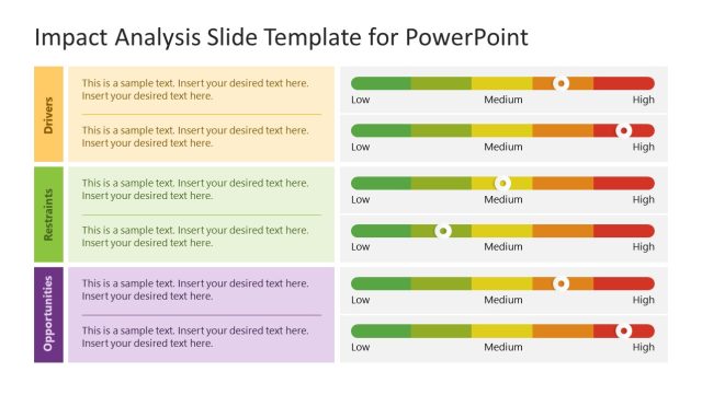 Impact Analysis Table for PowerPoint - SlideModel