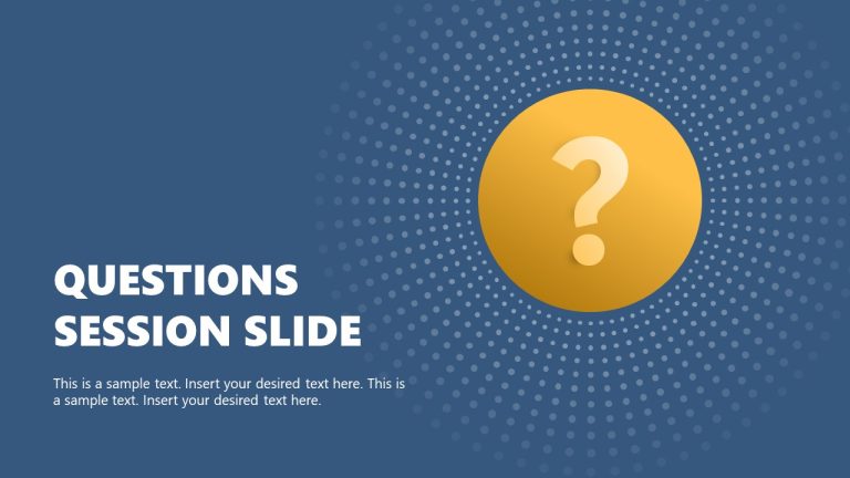 Questions Session Slide Template - SlideModel