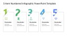 5-Item Numbered Infographic Diagram for PowerPoint - SlideModel