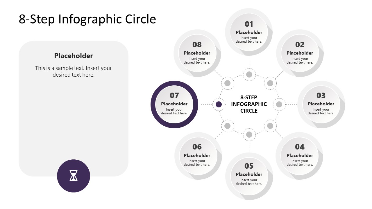 8-Step Infographic Circle Template for PowerPoint - SlideModel
