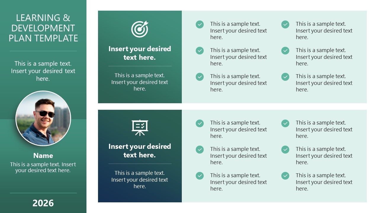 Learning & Development Plan Presentation Template - SlideModel