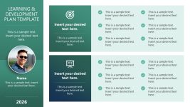 Learning Development Plan Presentation Template Slidemodel