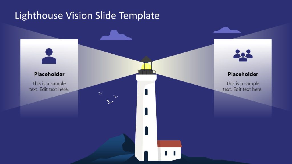 Lighthouse Infographic Presentation Slide - SlideModel