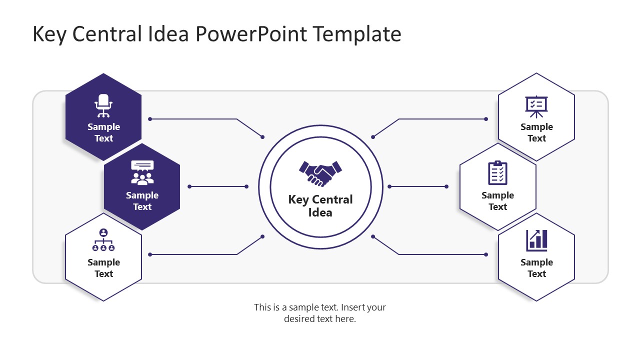 Key Central Idea PowerPoint Template