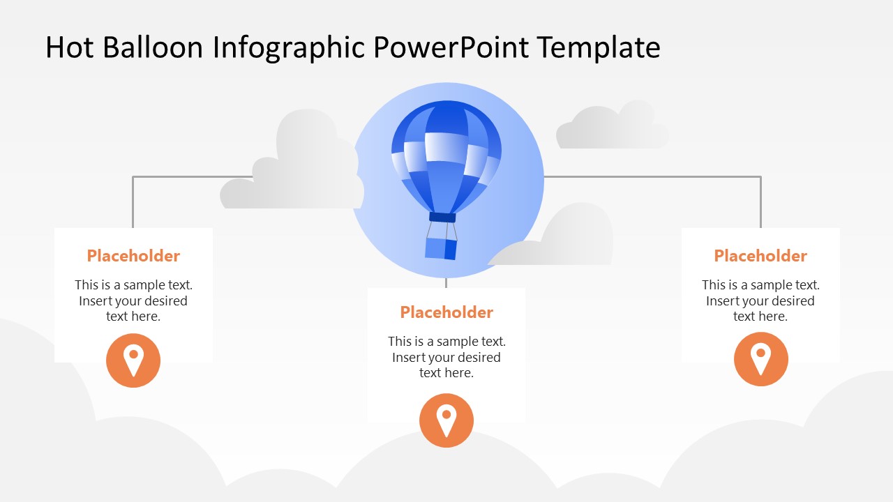 Hot Balloon Infographic PowerPoint Template