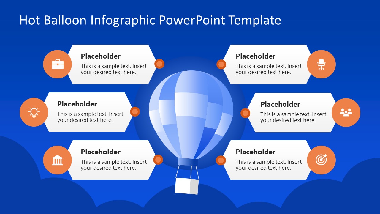 Hot Balloon Infographic PowerPoint Template