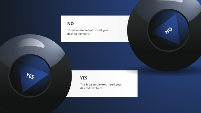 Customizable Magic 8-Ball PPT Template - SlideModel