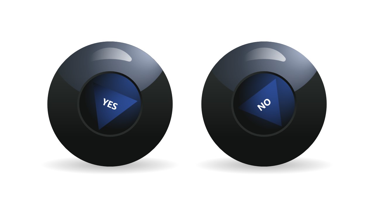 Magic 8-Ball PowerPoint Template