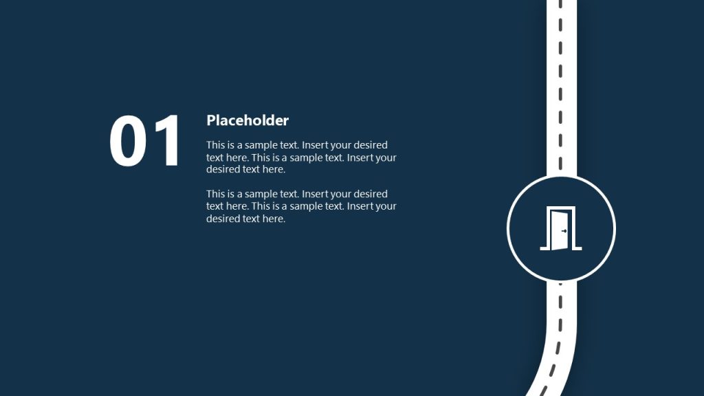 Editable 5-Step Vertical Roadmap PPT Template - SlideModel