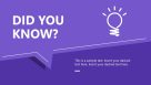 Customizable Did You Know Slide Template - SlideModel