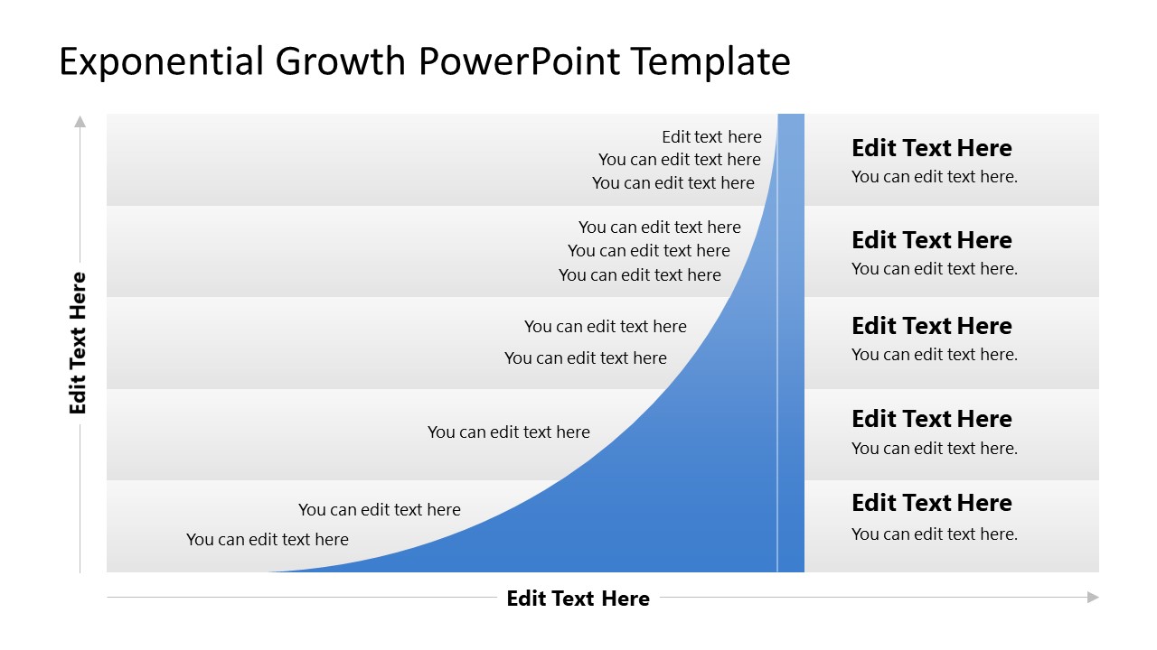 Exponential Growth PowerPoint Template