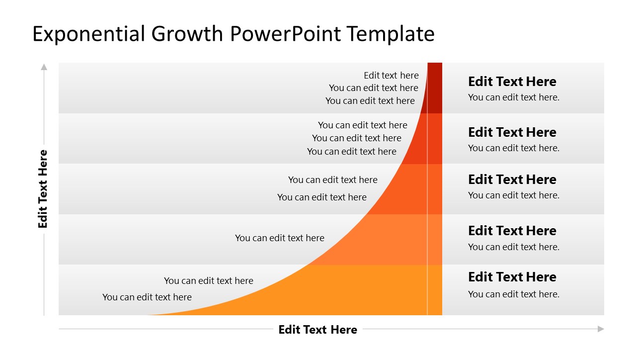 Exponential Growth PowerPoint Template