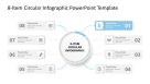 8-Item Circular Infographic Presentation Slide Template - SlideModel