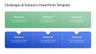 Multiple Challenges & Solutions Presentation Template - SlideModel