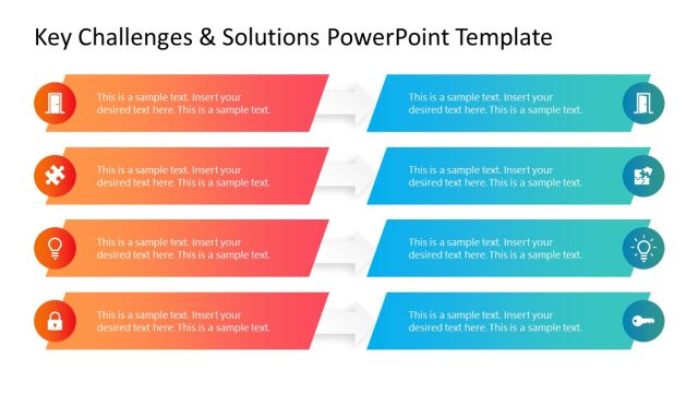 Key Challenges & Solutions PPT Slide Template - SlideModel