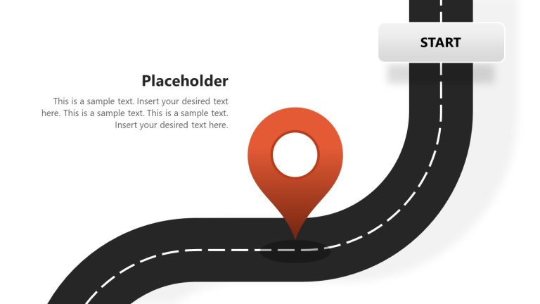 Starting Point Slide - 6-Step Vertical Process Presentation - SlideModel